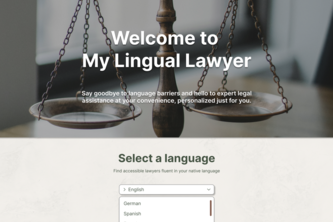 My Lingual Lawyer | Devpost
