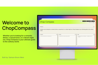 Chop Compass | Devpost