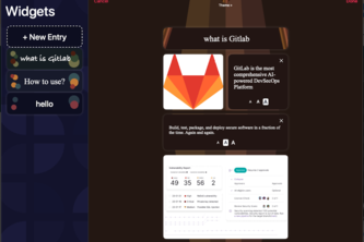 Gitlab Magic Widgetss | Devpost