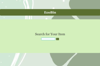 EcoBin | Devpost