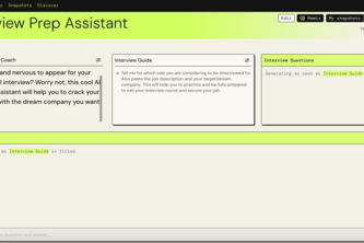 Interview Prep Asisstant | Devpost