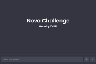 Xnull - Nova Challenge | Devpost