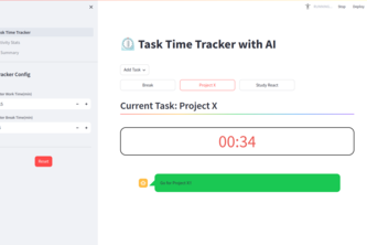 Task Time Tracker with AI | Devpost