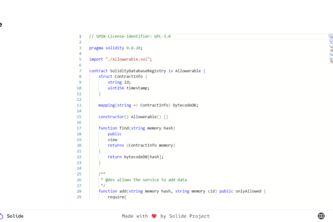 Solide - Solidity Database | Devpost
