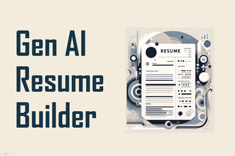 Gen AI Resume Builder | Devpost
