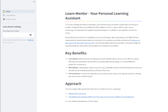 Learn Mentor | Devpost