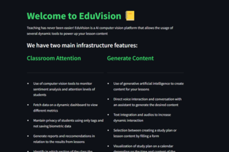 EduVision | Devpost