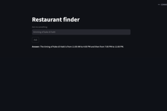 restaurant_finder | Devpost