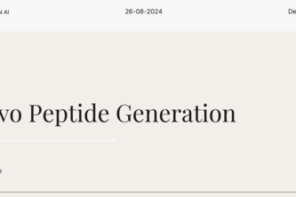 de Novo Peptide Generation | Devpost