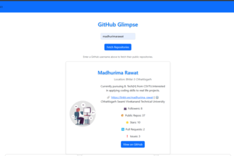 GitHub-Repository-Lister | Devpost