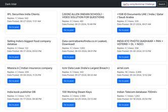 Dark Intel | Devpost