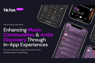 Enhancing Music Communities & Artist Discovery on TikTok | Devpost