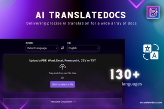 AI TranslateDocs | Devpost