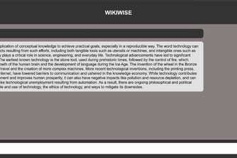 Data Fetching Chatbot"WIKIWISE" | Devpost
