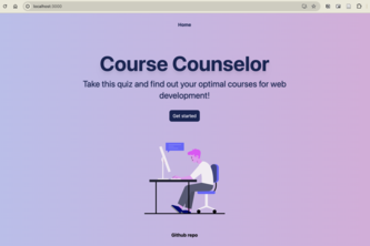 Course Counselor | Devpost