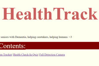 HealthTrack | Devpost