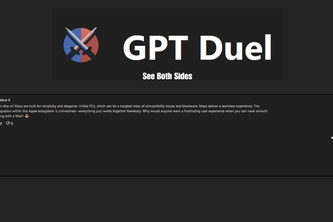 GPT Duel | Devpost