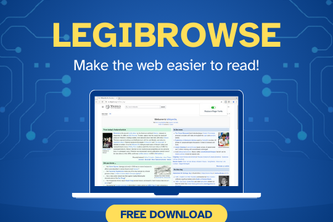LegiBrowse - Free Browser Extension for Legibility | Devpost