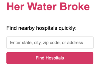 Her Water Broke | Devpost