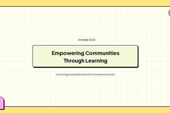 Community Learning Hub Devpost