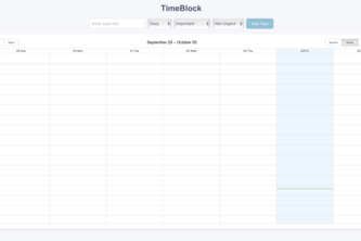 TimeBlock | Devpost