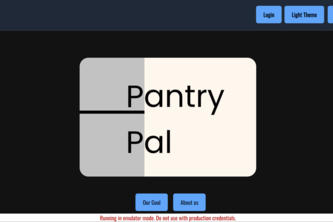 Pantry Pal | Devpost