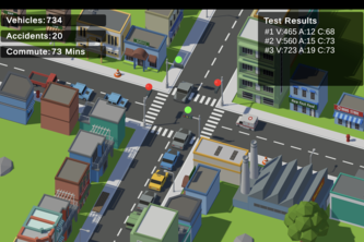 Smart Traffic Light Simulation | Devpost