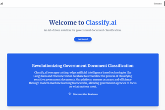 Classify.AI | Devpost