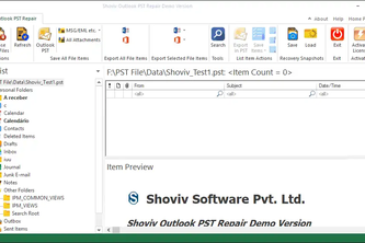 Shoviv Outlook PST Repair Tool | Devpost