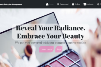 Customer Management website for Beauty Care Distributors | Devpost