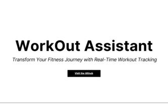 Workout Assistant | Devpost
