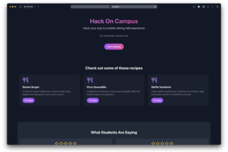 Hack On Campus | Devpost