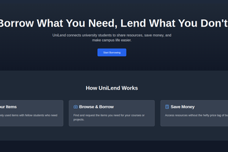 UniLend | Devpost