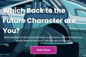 Which Back to the Future Character are You? | Devpost