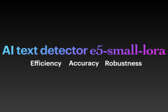 LoRA Fine-Tuned AI-generated Text Detector | Devpost
