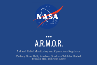 ARMOR | Aid and Relief Monitoring and Operations Regulator | Devpost