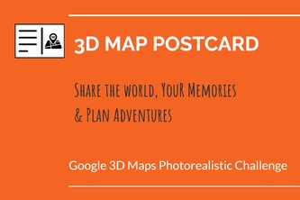 3D MAP POSTCARD | Devpost