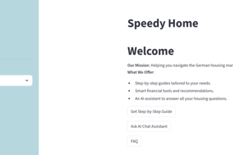 Speedy Home | Devpost