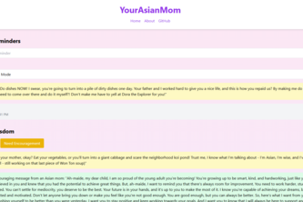 Your ASIAN mom | Devpost