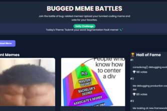 Bugged Meme Battles | Devpost