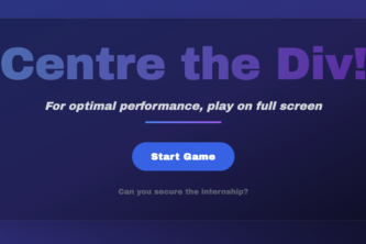 Centre The Div! | Devpost