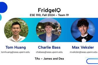 ESE 1110, Team 19, FridgeIQ | Devpost