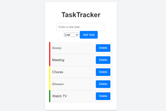 TaskTracker | Devpost