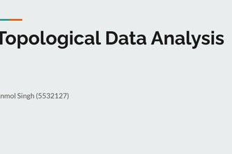 Harnessing Topological Data Analysis for Cancer Diagnosis | Devpost