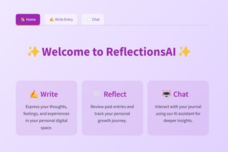 ReflectionsAI | Devpost