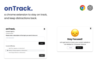 onTrack | Devpost