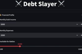 Debt Slayer | Devpost