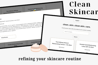 Clean Skincare | Devpost