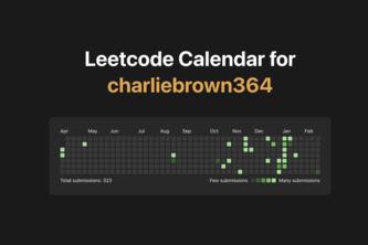 Leetcode Calendar Extension | Devpost