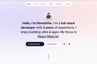 Shreshtha Portfolio | Devpost